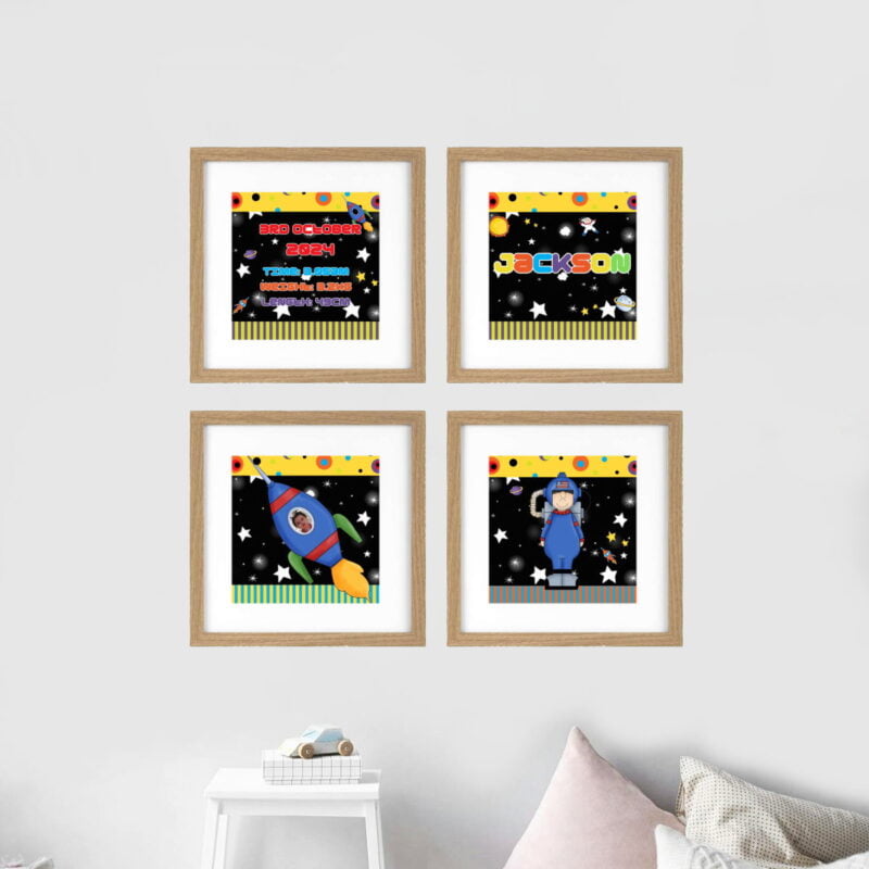 Space Wall Art Set Posters – Craft Shack